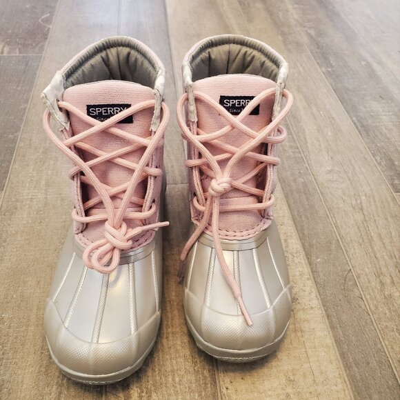 Sperry | Shoes | Sperry Port Girls Weather Boots Size 3 | Poshmark